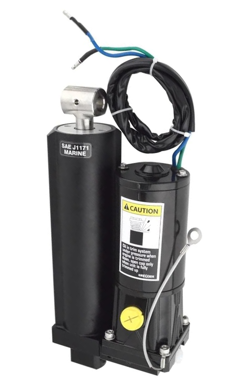 blackburnmarine.net: Trim System, Single Ram Power